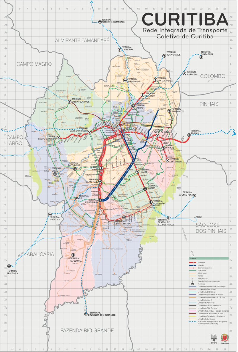 Mapa da RIT