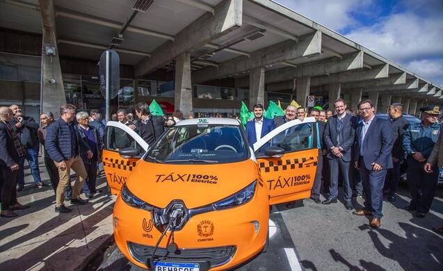 Curitiba é a primeira cidade do Brasil a testar táxis 100% elétricos ...